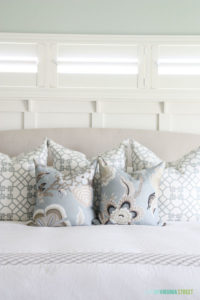 Sherwin Williams Sea Salt Master Bedroom | Life On Virginia Street