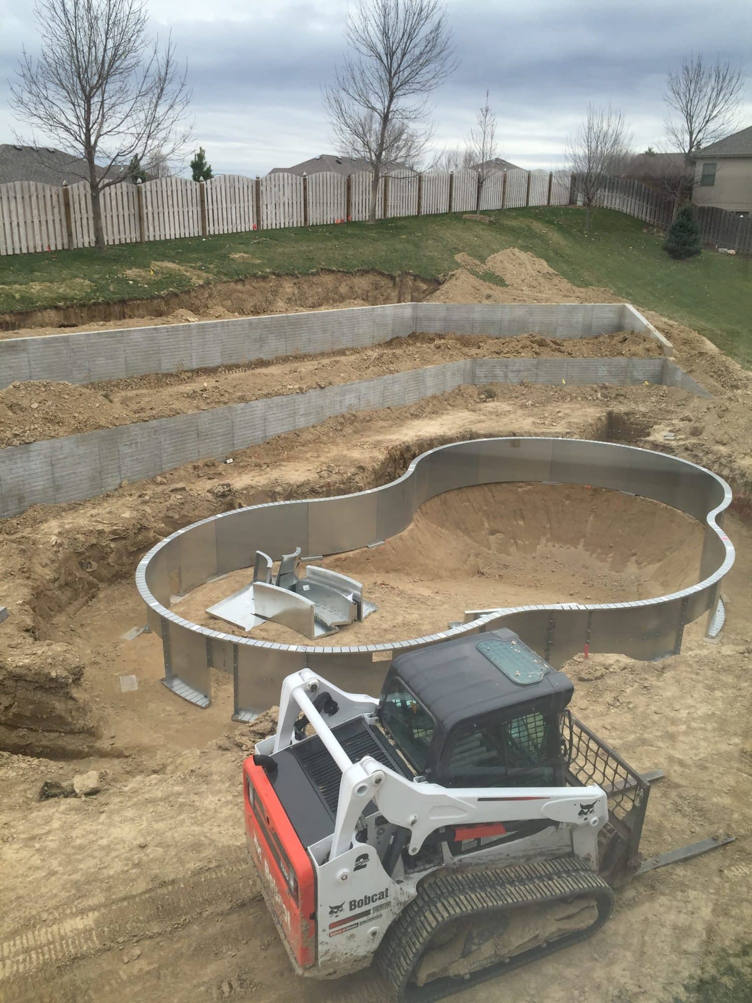 Pool Excavation Progress: Week 5! Getting done! | Life on Virginia Street