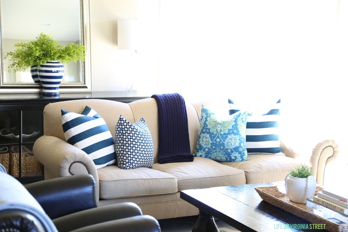 Spring Living Room Tour: First Day of Spring! | Life on Virginia Street