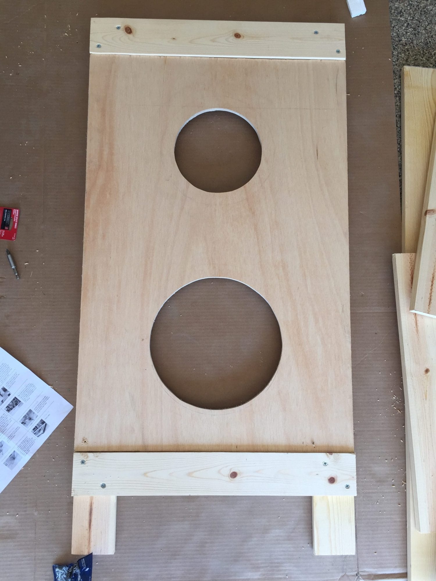 DIY Football Toss: Easy Project! | Life on Virginia Street