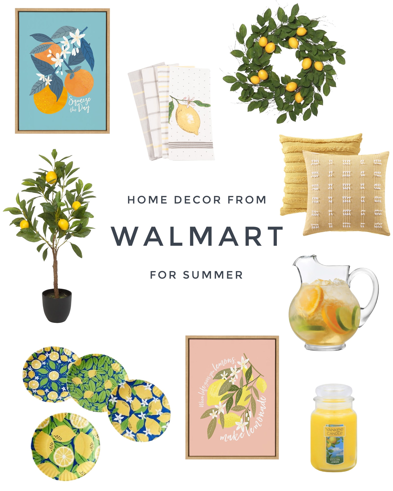 Walmart Summer Decor Finds - Life On Virginia Street