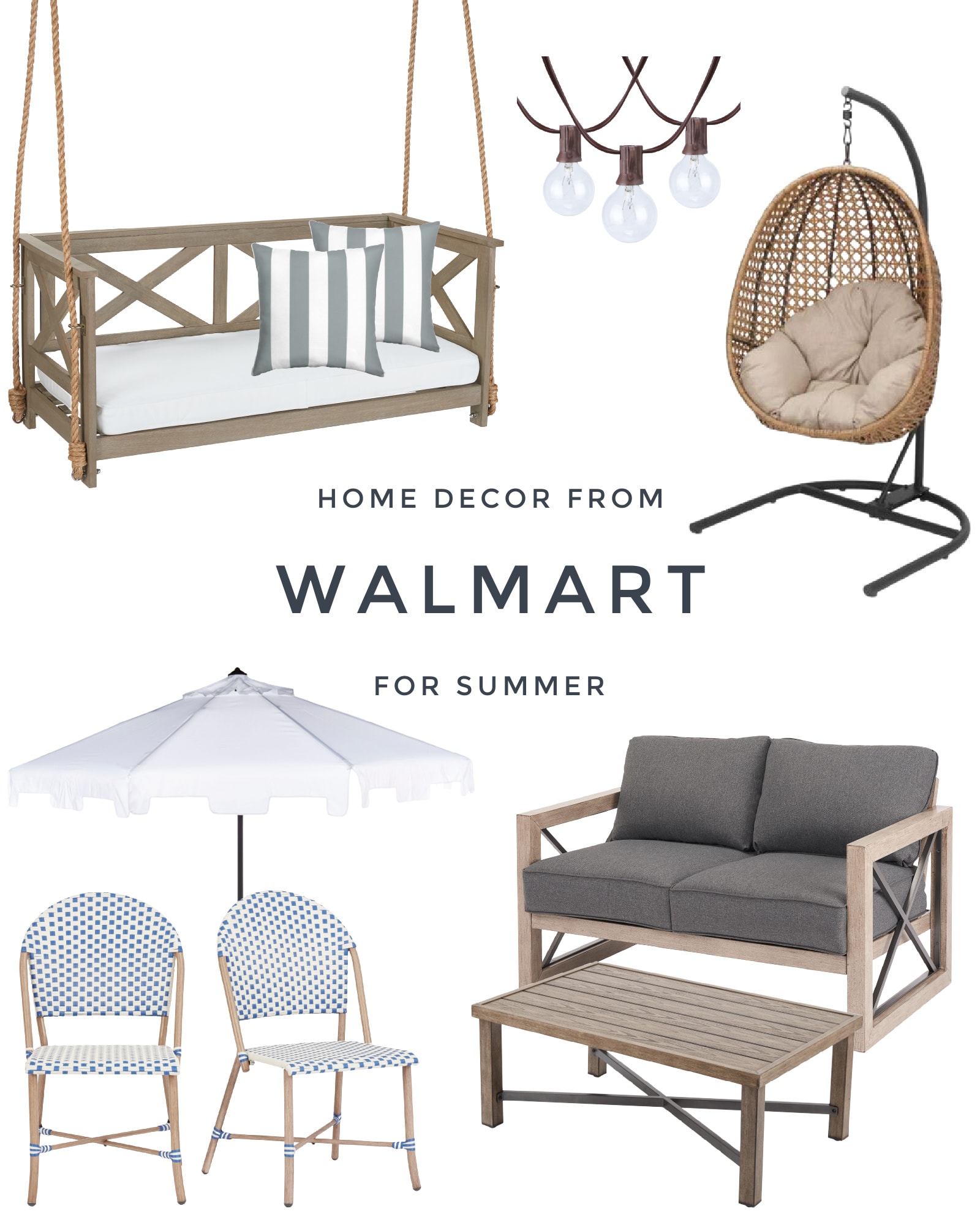 Walmart Summer Decor Finds - Life On Virginia Street