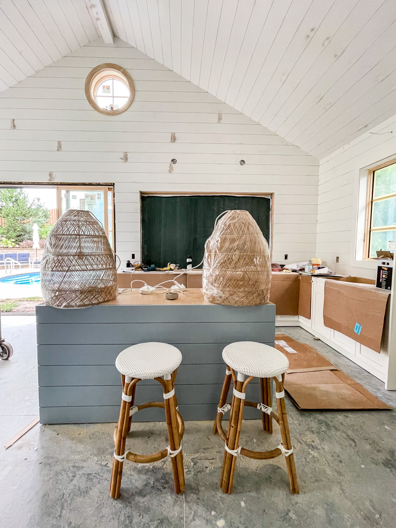 Pool House Final Progress Report - Life On Virginia Street