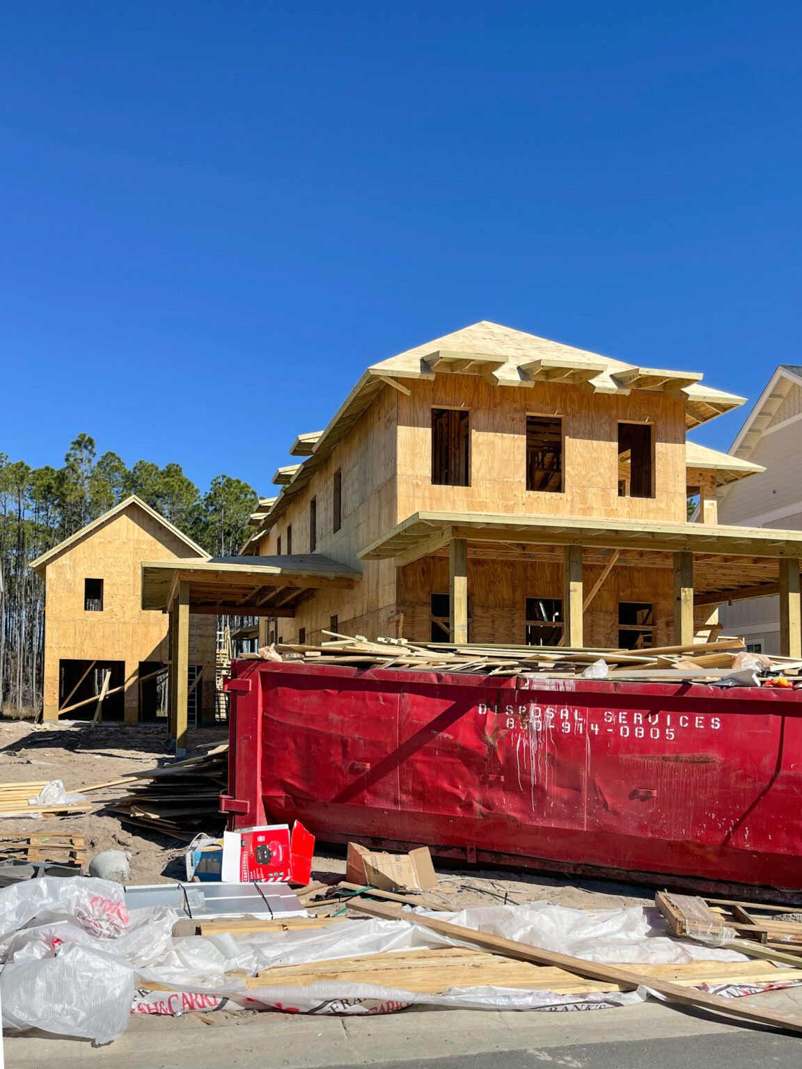 Florida New Build Progress: Part II - Life On Virginia Street