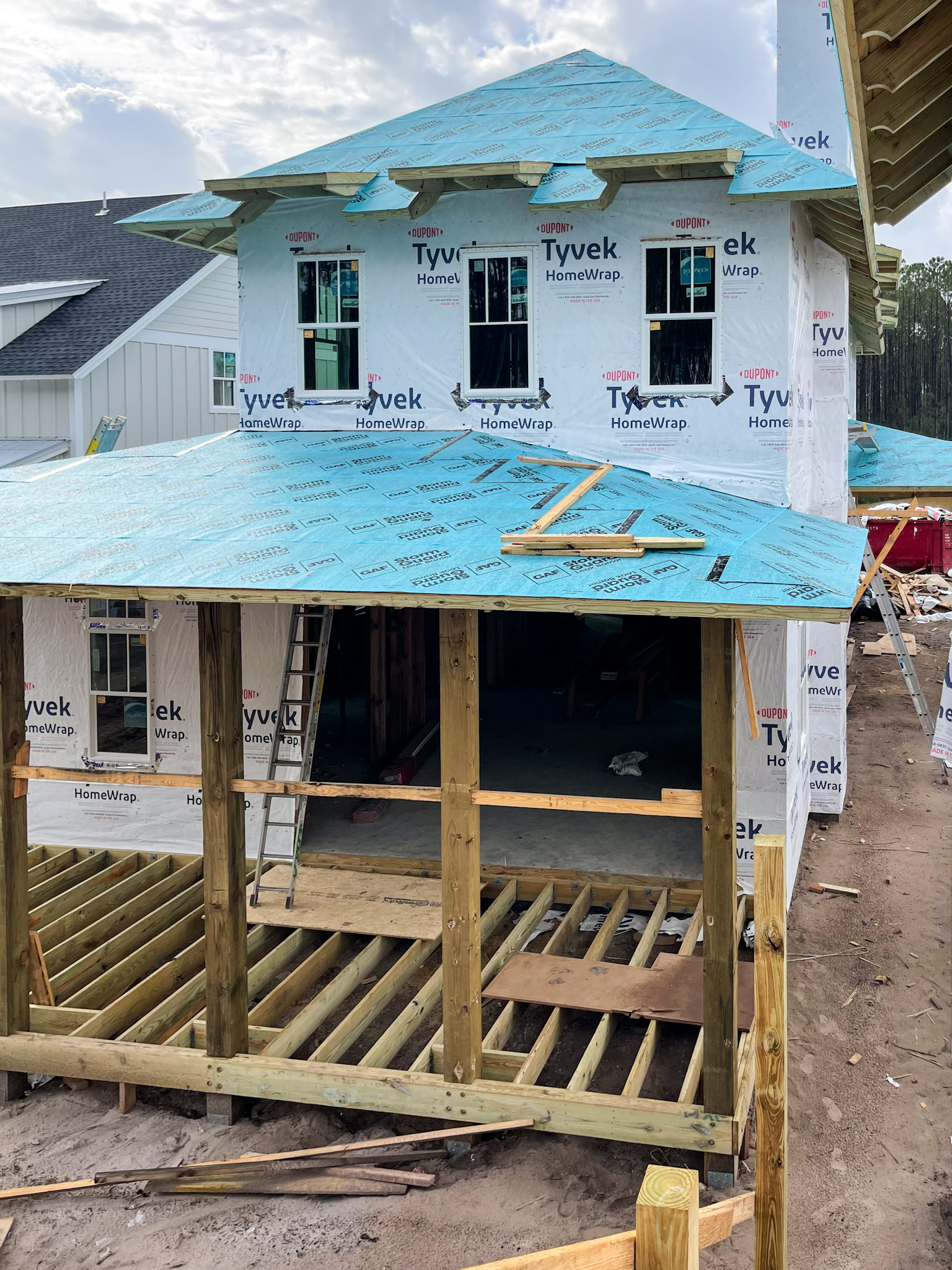 Florida New Build Progress: Part II - Life On Virginia Street