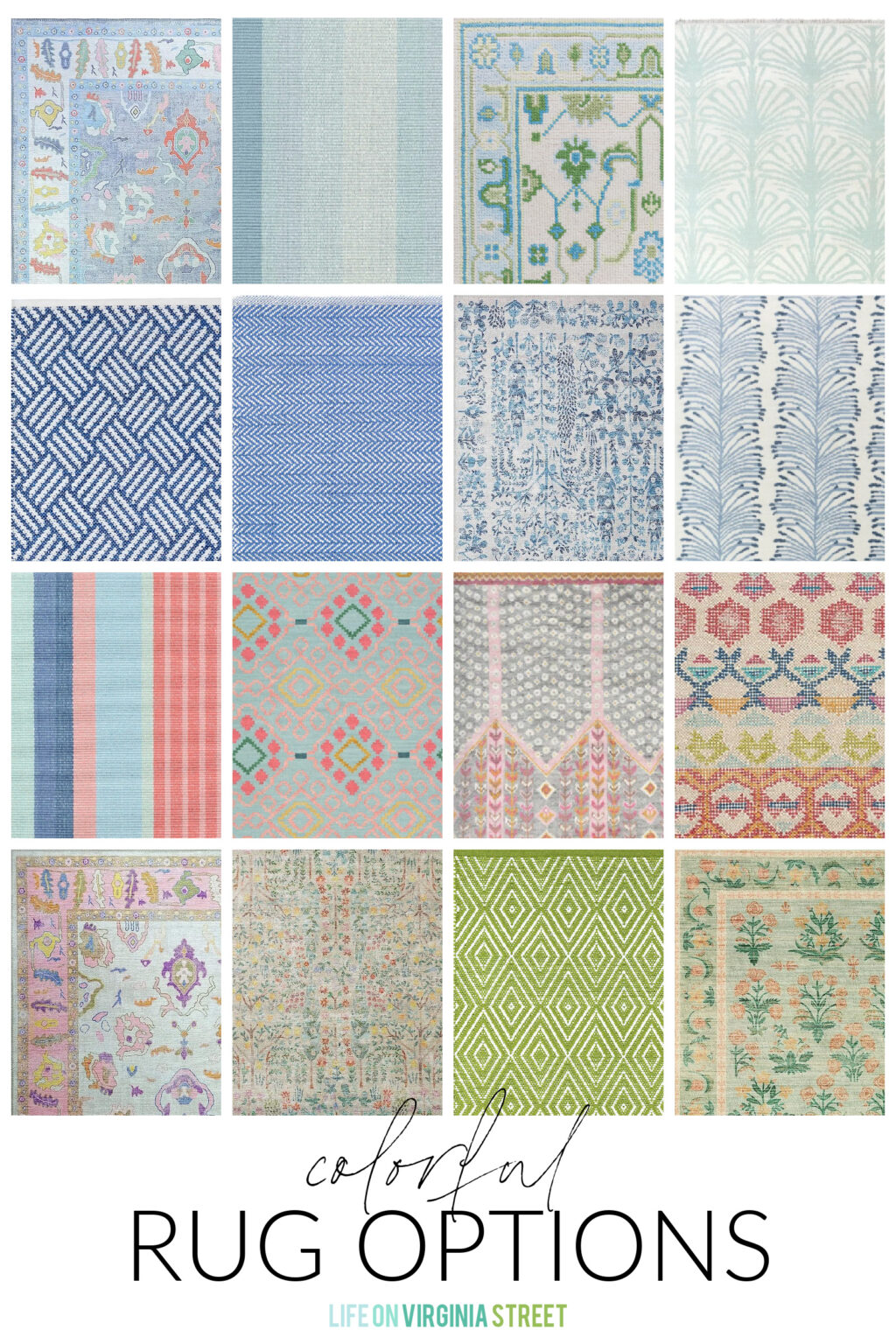 Colorful Rugs - Life On Virginia Street