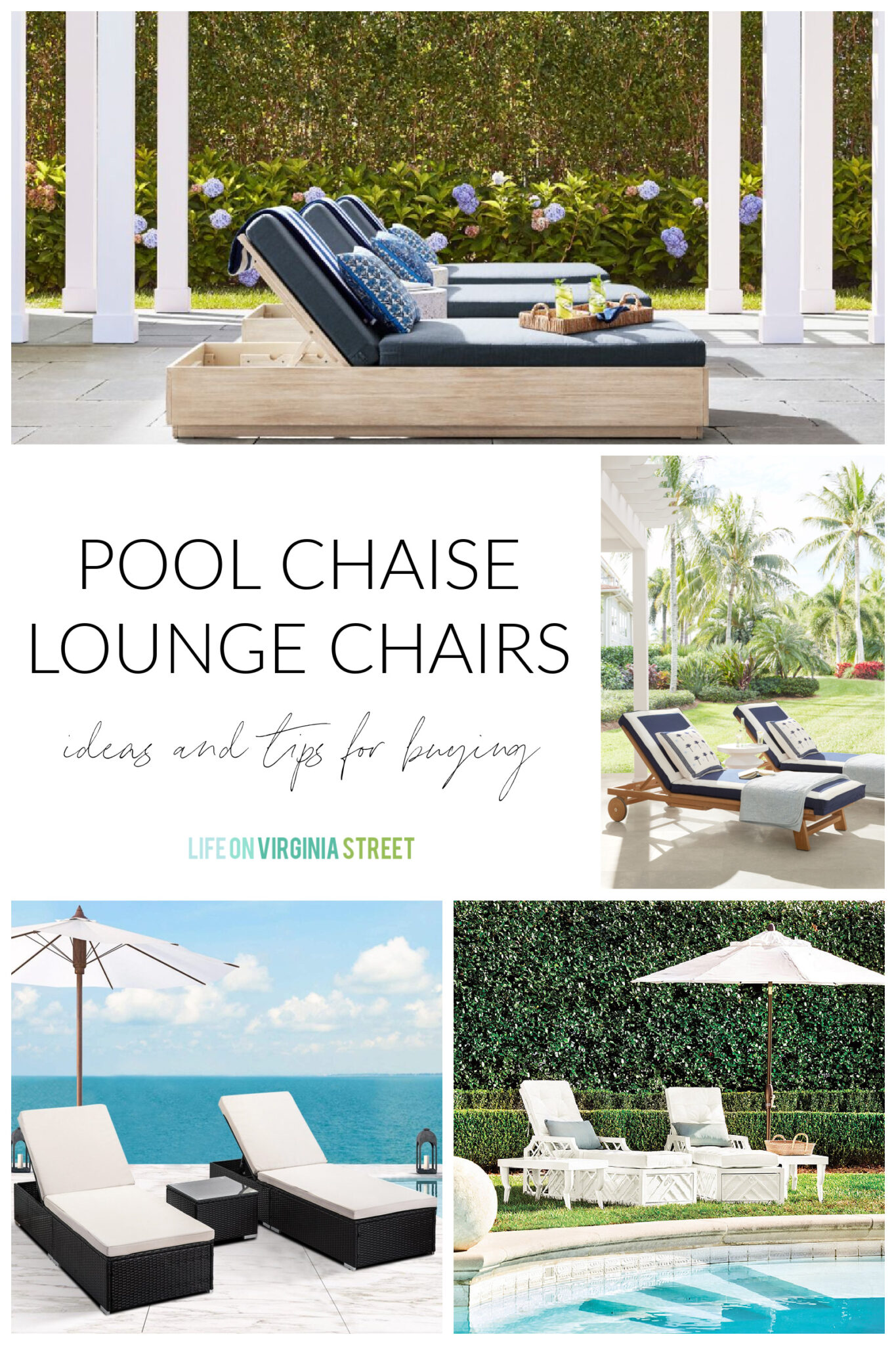 Pool Lounge Chairs - Life On Virginia Street