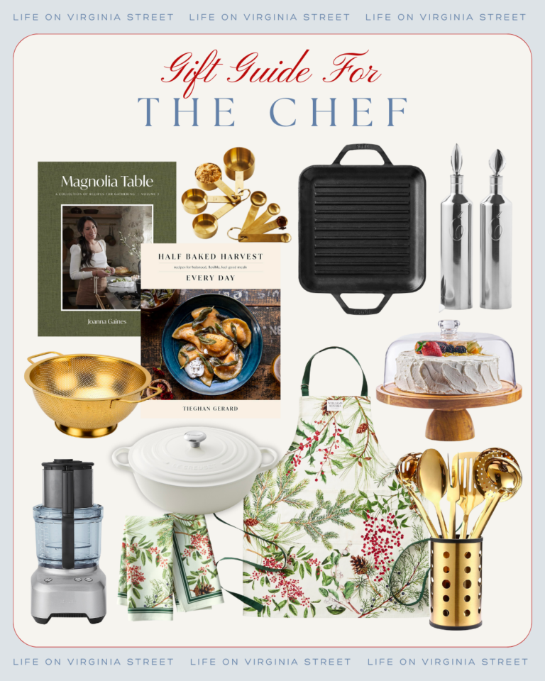 Gift Guide for the Hostess and Chef - Life On Virginia Street