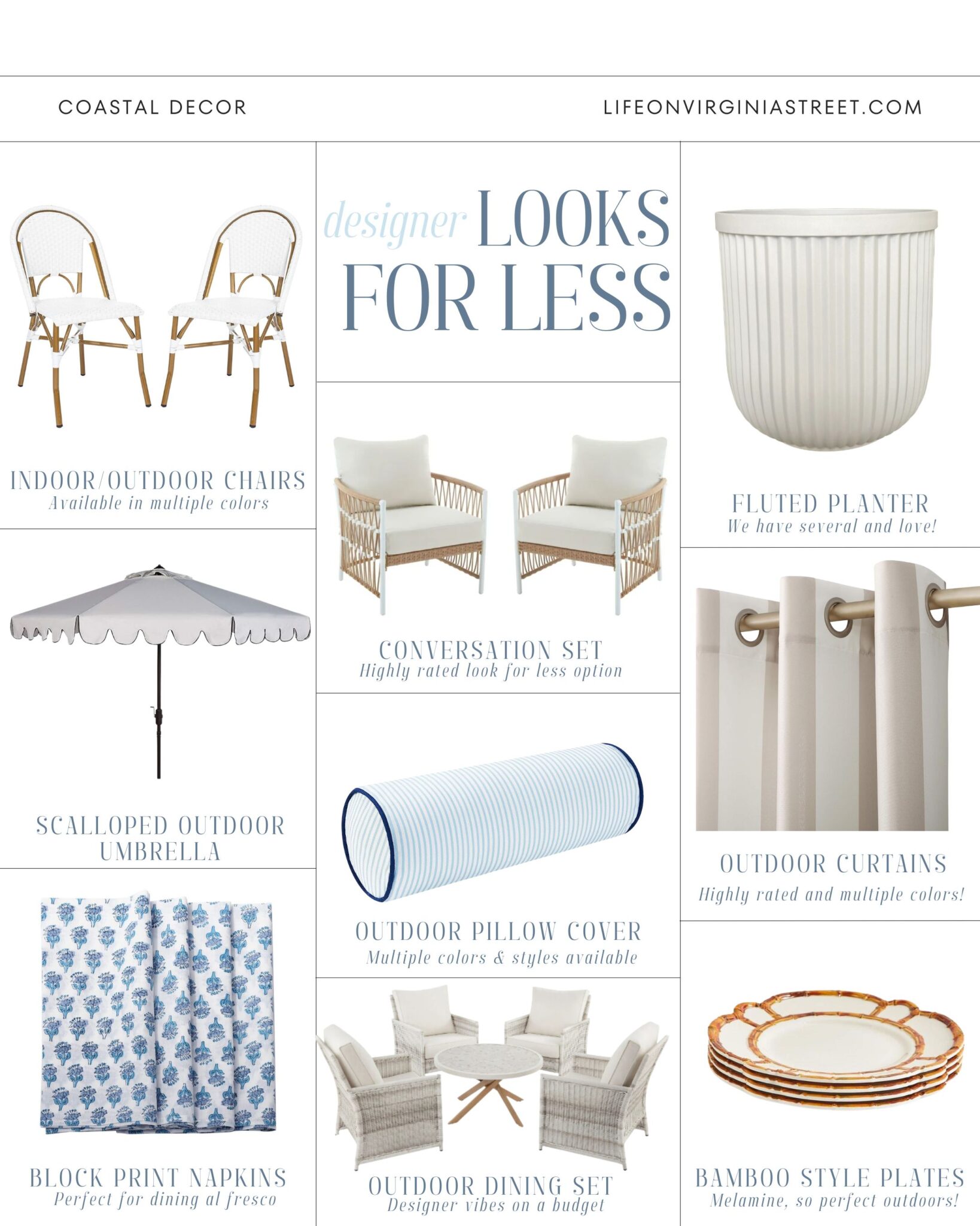Home Decor Looks for Less - Life On Virginia Street