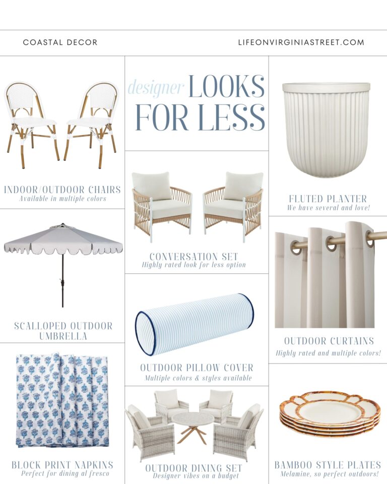 Home Decor Looks for Less - Life On Virginia Street