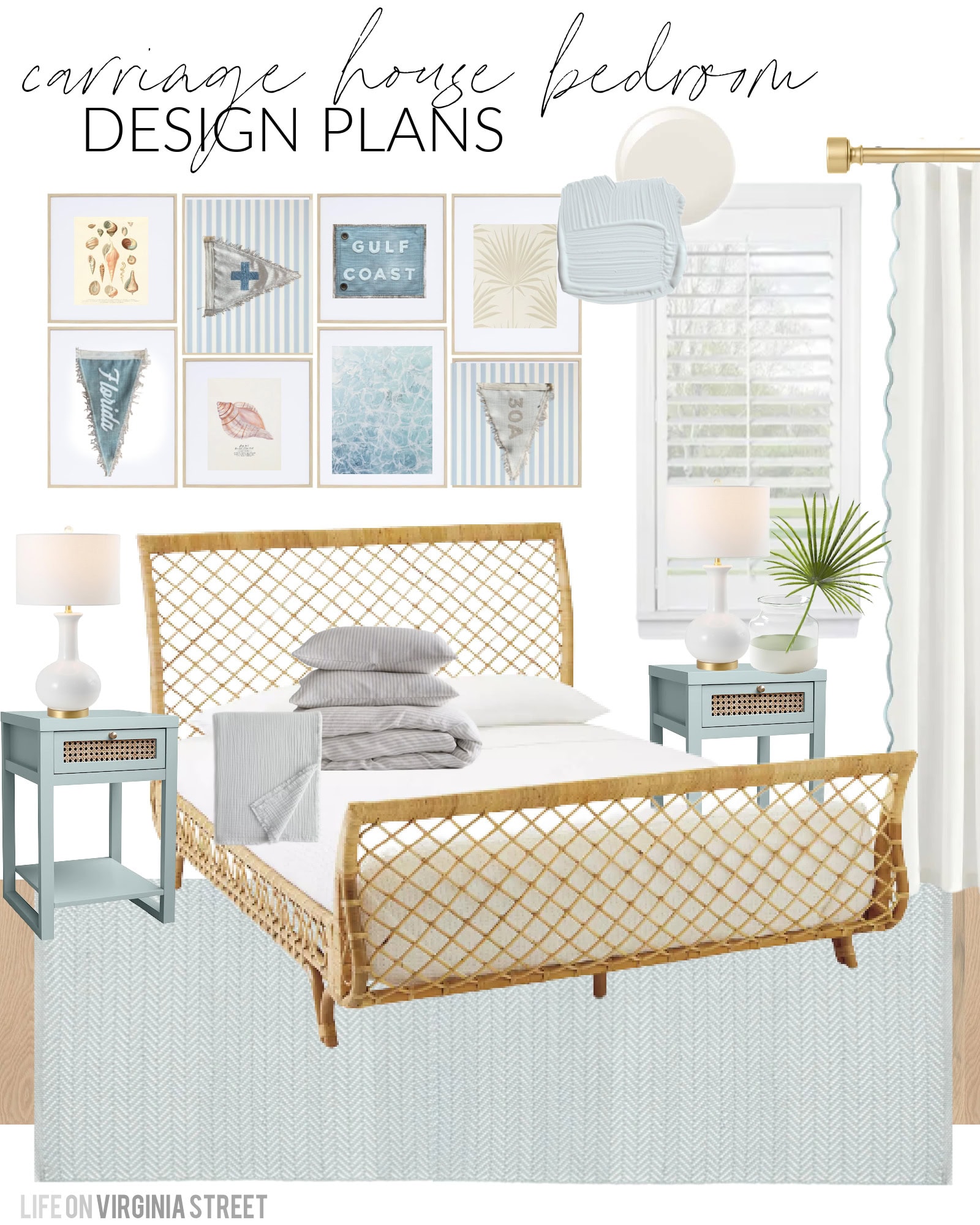 Carriage House Bedroom Refresh Plans - Life On Virginia Street